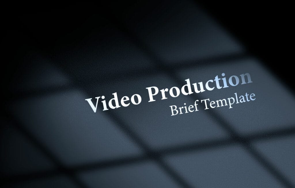 Video Production Brief Template 2024 - TC Productions